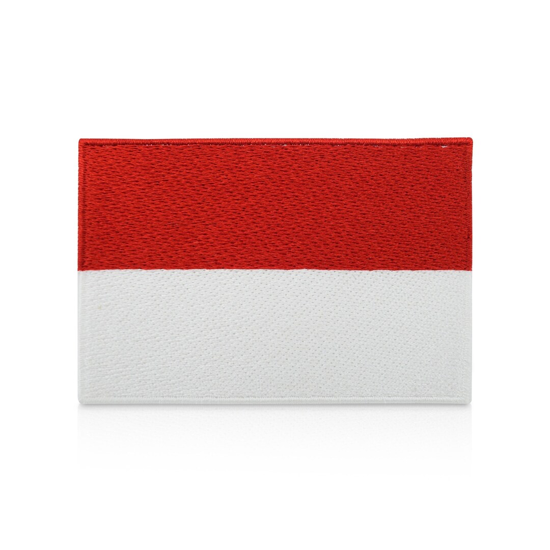 Indonesia Flag Patch for Ironing | Indonesian Flag Patches Indonesia Flag Patches, Bali Iron-on ...