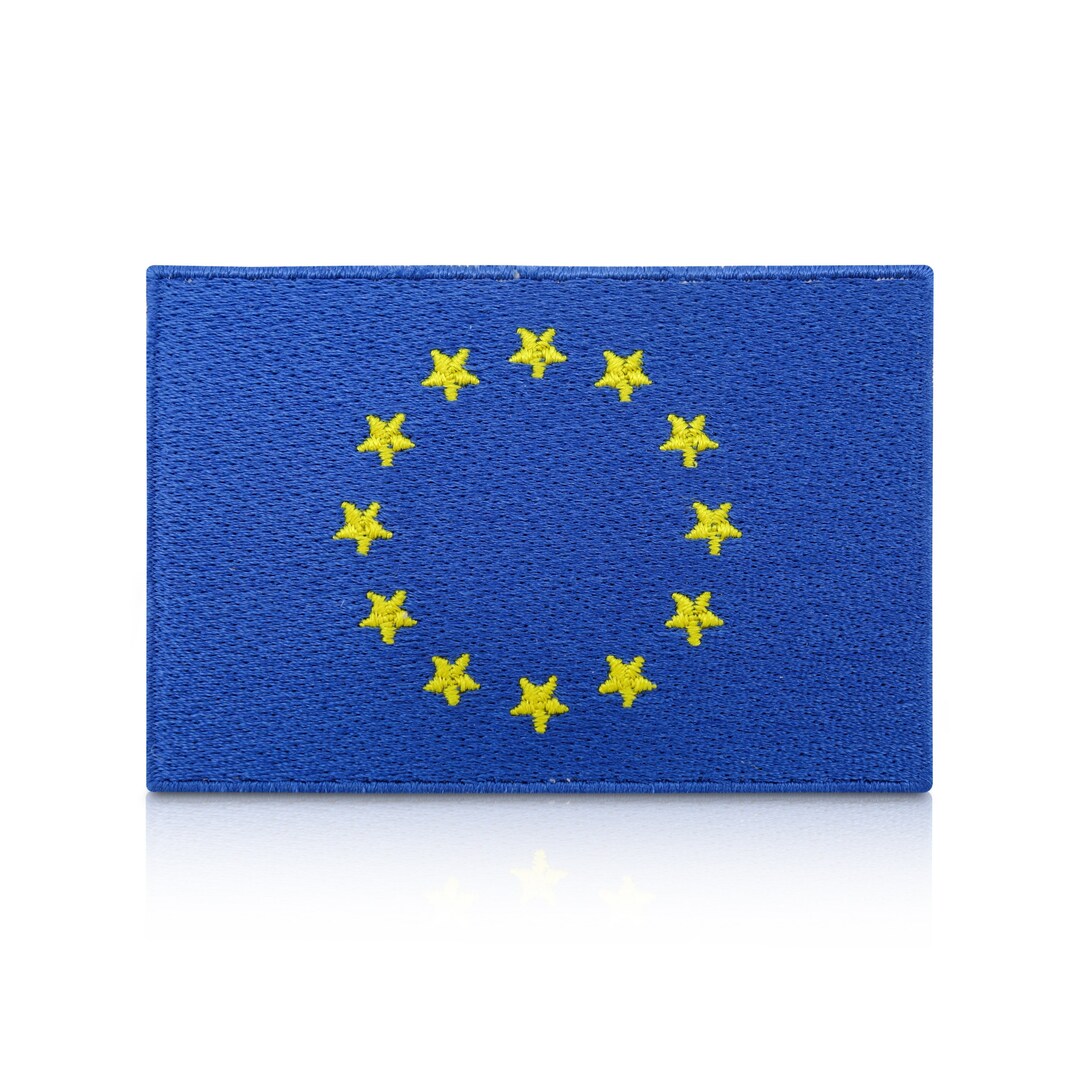 Iron-on Patch Europe Flag European Flag Patches, Europe Flag Iron-on ...