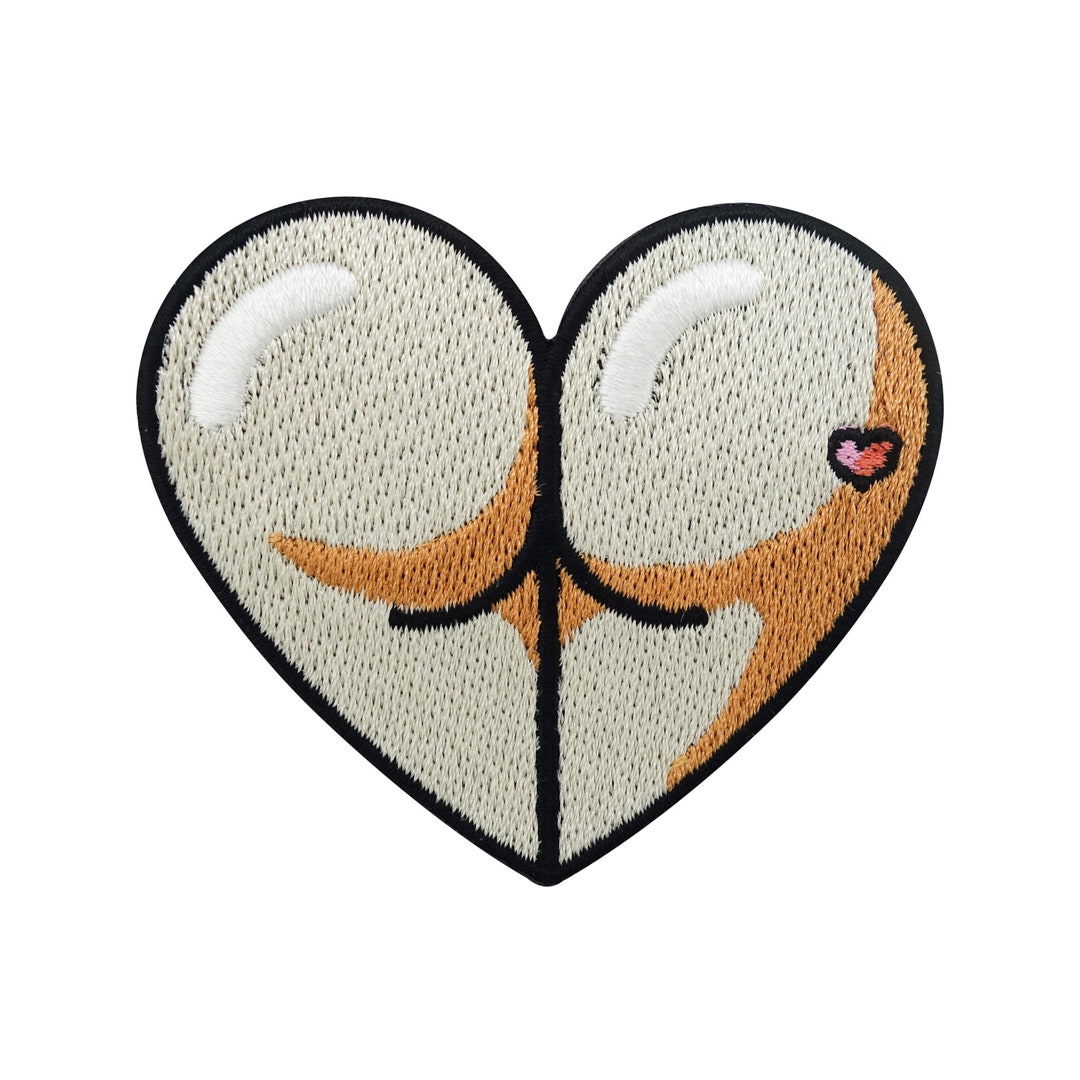 Patch to Iron on Sexy Butt Heart LGBTQ Patches Women's - Etsy