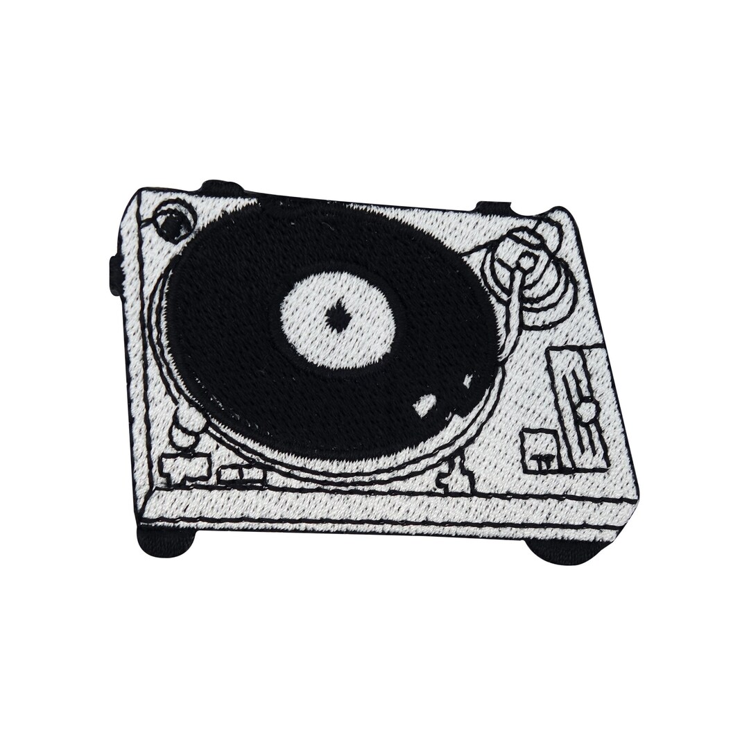 Patch for Ironing on DJ Mixer Iron-on Image Turntable Mixer Boxes Music ...