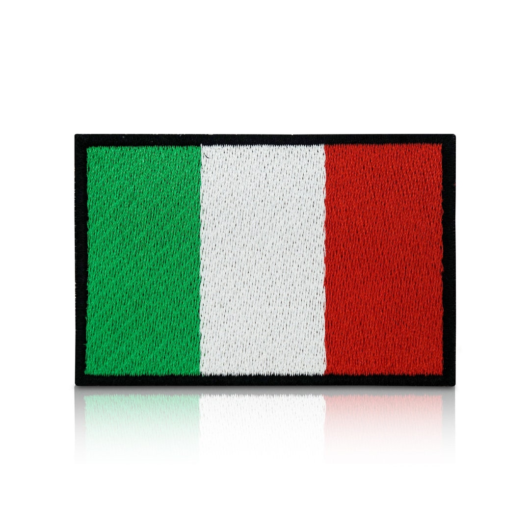 Italy Flag Patch With Velcro Back | Italian Flag Patches Military ...