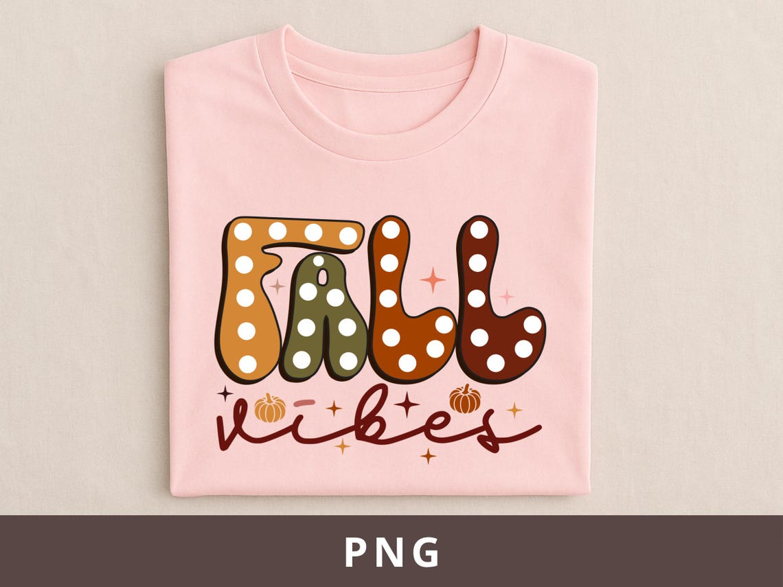 Fall Vibes Png, Retro Fall Png, Pumpkin Season Png, Vintage Floral Fall ...
