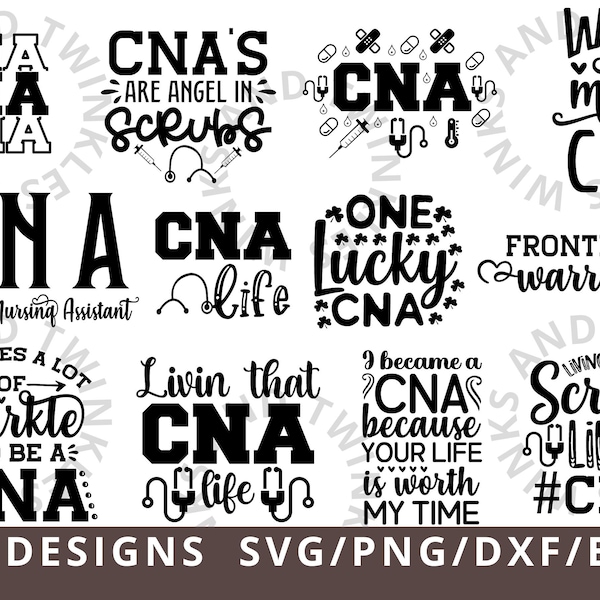 Cna Svg - Etsy