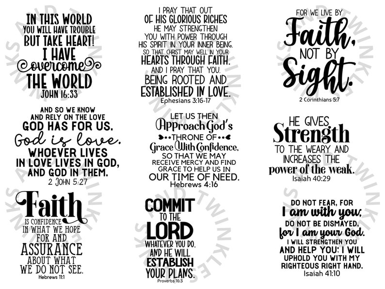 Christian Svg Bundle Bible Verse Svg Png Dxf Eps Religious Etsy Uk