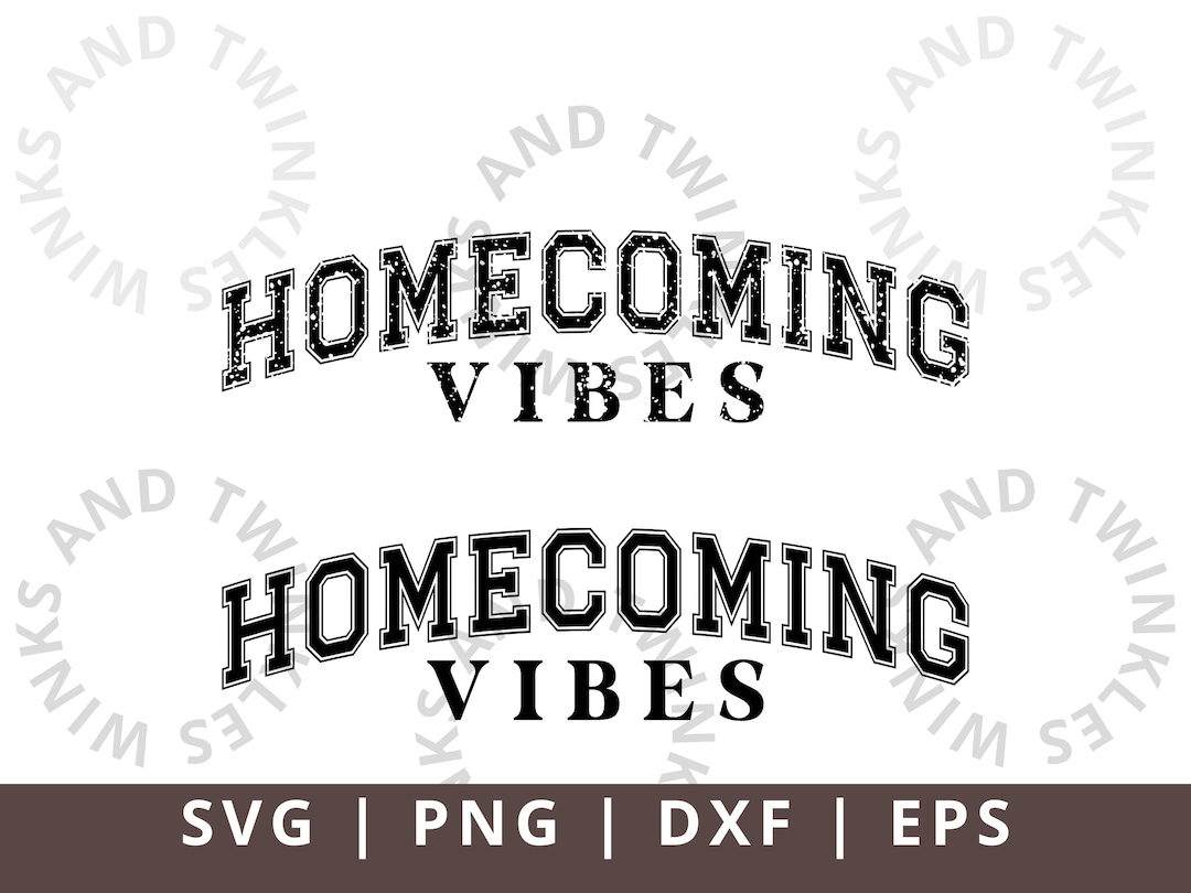 Homecoming Vibes Svg Png, Hoco 2023 Svg Png, Homecoming 2023 ...