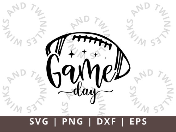 Game Day Svg Football Svg Cut File for Shirt Game Day Soccer - Etsy