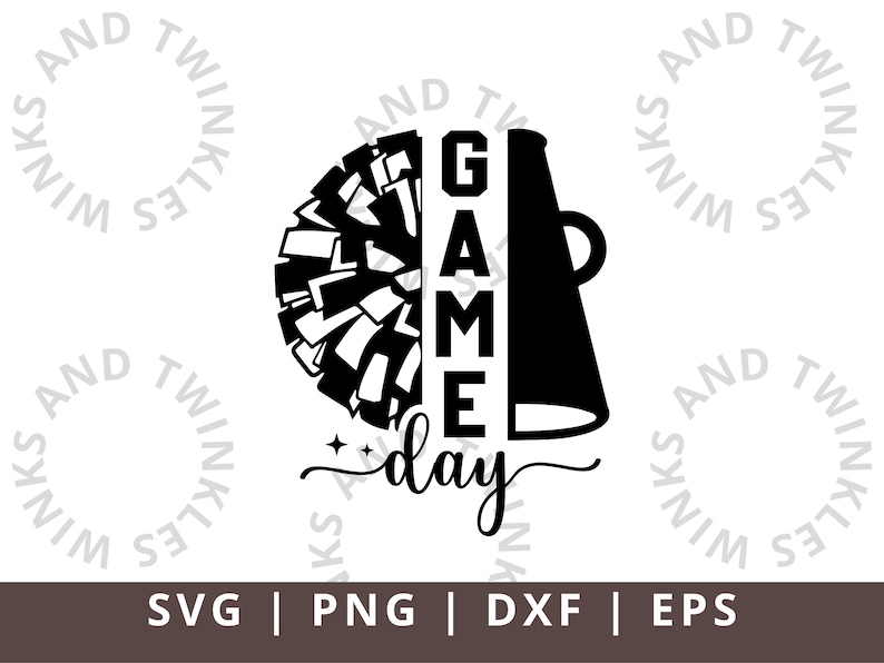 Game Day Svg Cheer Svg Cheerleader Svg Football Game Cut - Etsy