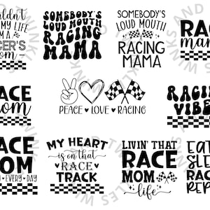 Racing Mom Svg, Racing Mama Svg, Somebody's Loud Mouth Racing Mama Svg ...