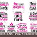 Girl Svg Bundle, Little Girl Svg, Girl Quotes Svg Png, Little Girl Room ...