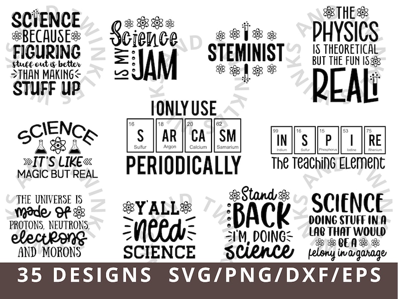 Science Teacher Svg Bundle Science Svg Png Dxf Eps Science - Etsy