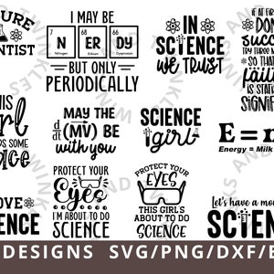 Science Teacher Svg Bundle, Science Svg Png Dxf Eps, Science Student ...