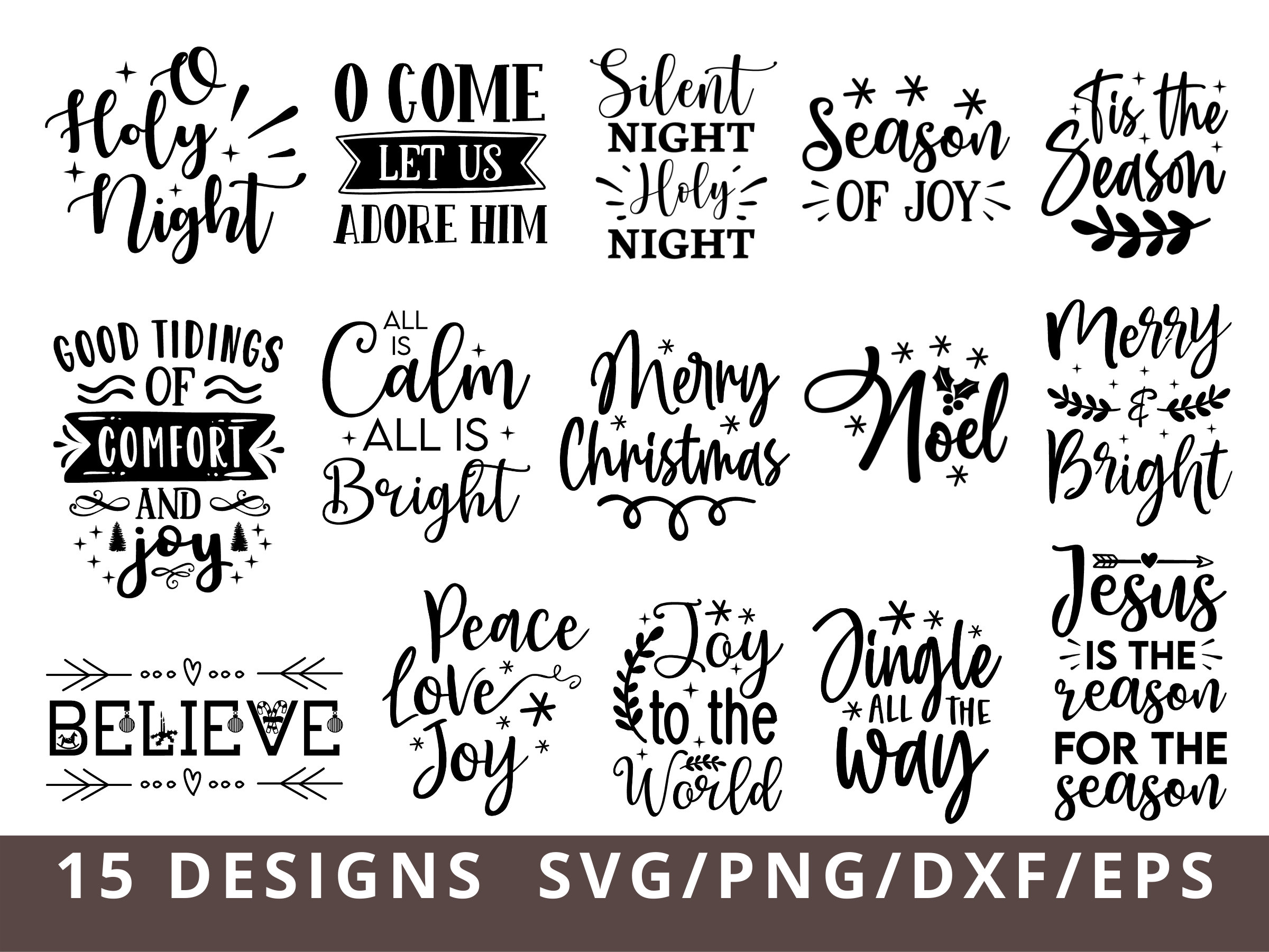 Christian Christmas Svg Christmas Svg Religious Christmas - Etsy
