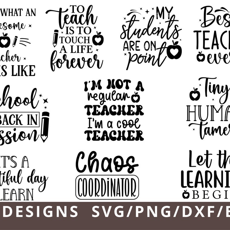 Teacher Quotes - Etsy