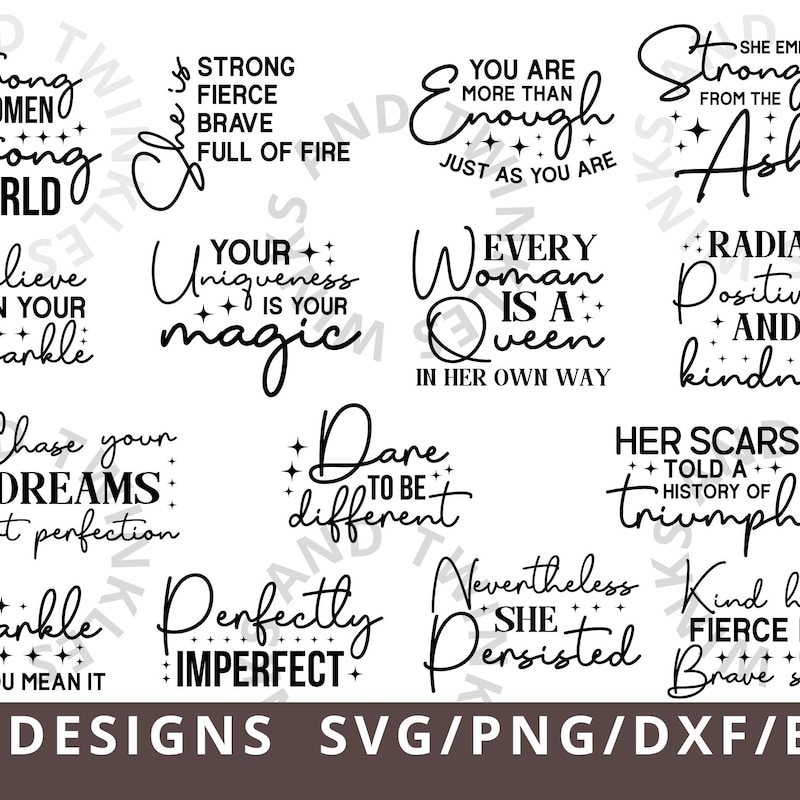 Girl Quotes Svg - Etsy