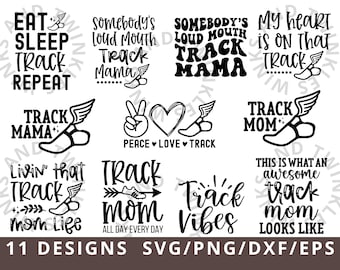 Somebody’s Loud Mouth Track Mama Svg, Track Mom Svg, Marathon Svg ...