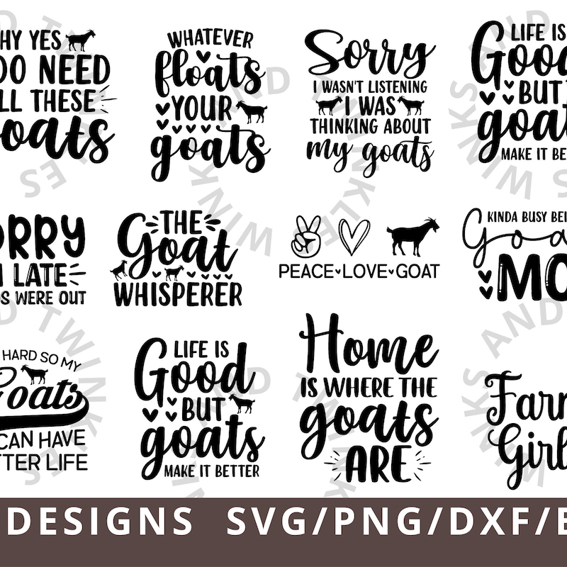 Goat Svg - Etsy