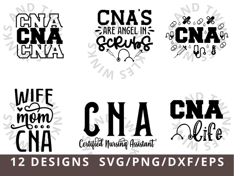 Nurse Assistant Svg - Nursing Assistant Svg Png Dxf - CNA Svg ...
