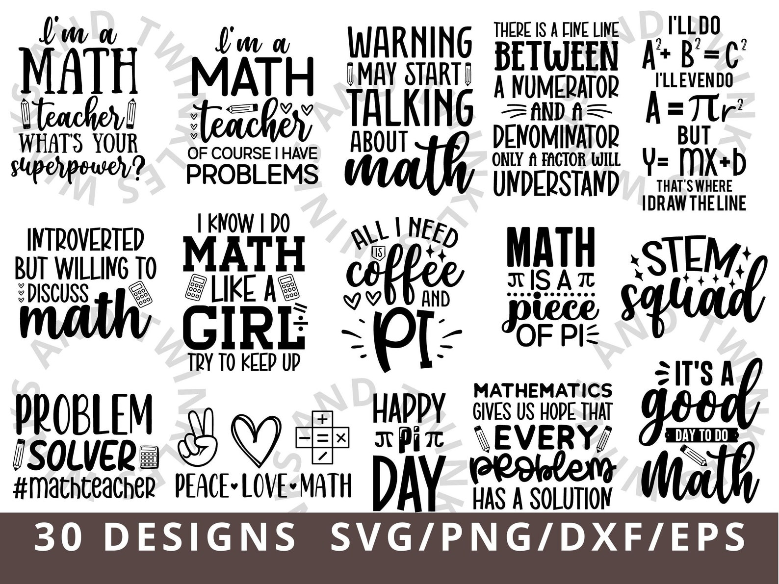 Math Svg Mathematics Svg Bundle Math Teacher Svg Math - Etsy