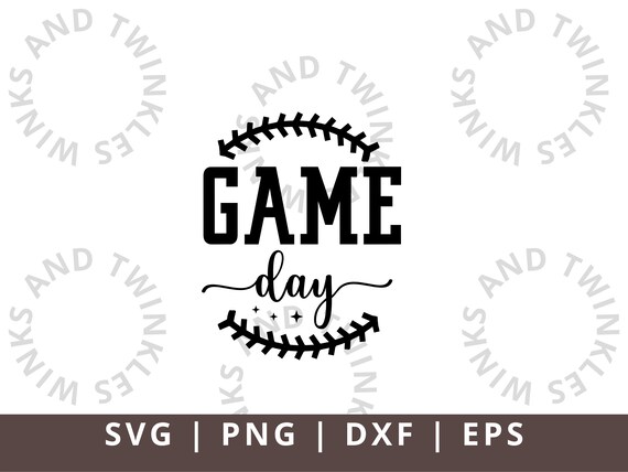 Baseball SVG Game Day SVG Game Day Baseball SVG Png Dxf - Etsy