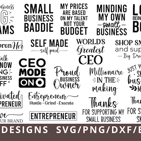 Small Business Svg - Etsy