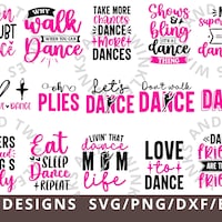 Dynamic Dancer Silhouette Svg Png: Cut Ready Digital Design for Cricut ...