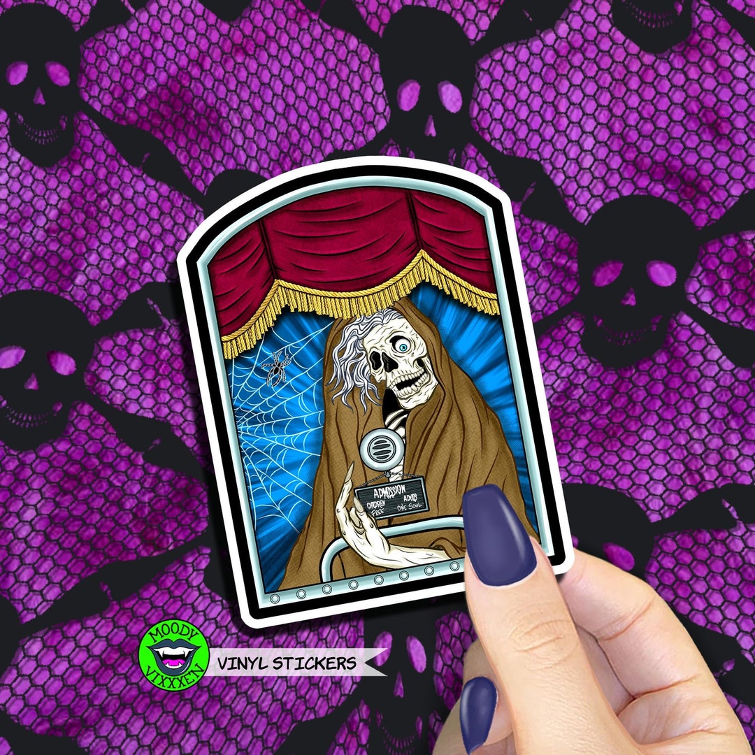 Creepshow Sticker Stephen King Fanart George Romero Horror Movie Creepy ...