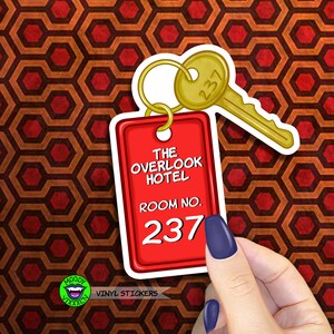 REDRUM Stickers the Shining Jack Torrance Haunted Hotel Room 237 Horror ...