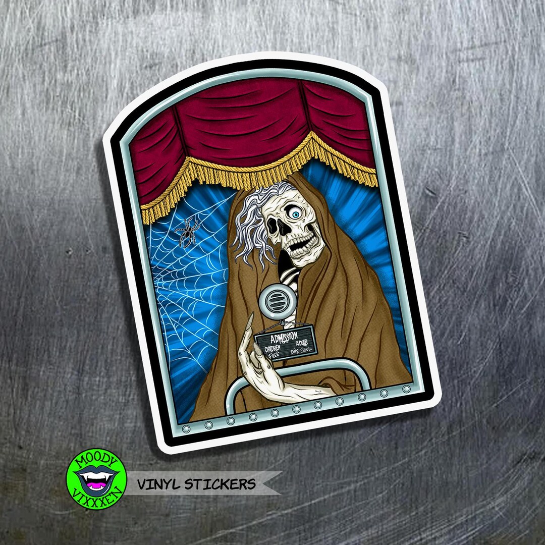 Creepshow Sticker Stephen King Fanart George Romero Horror Movie Creepy ...