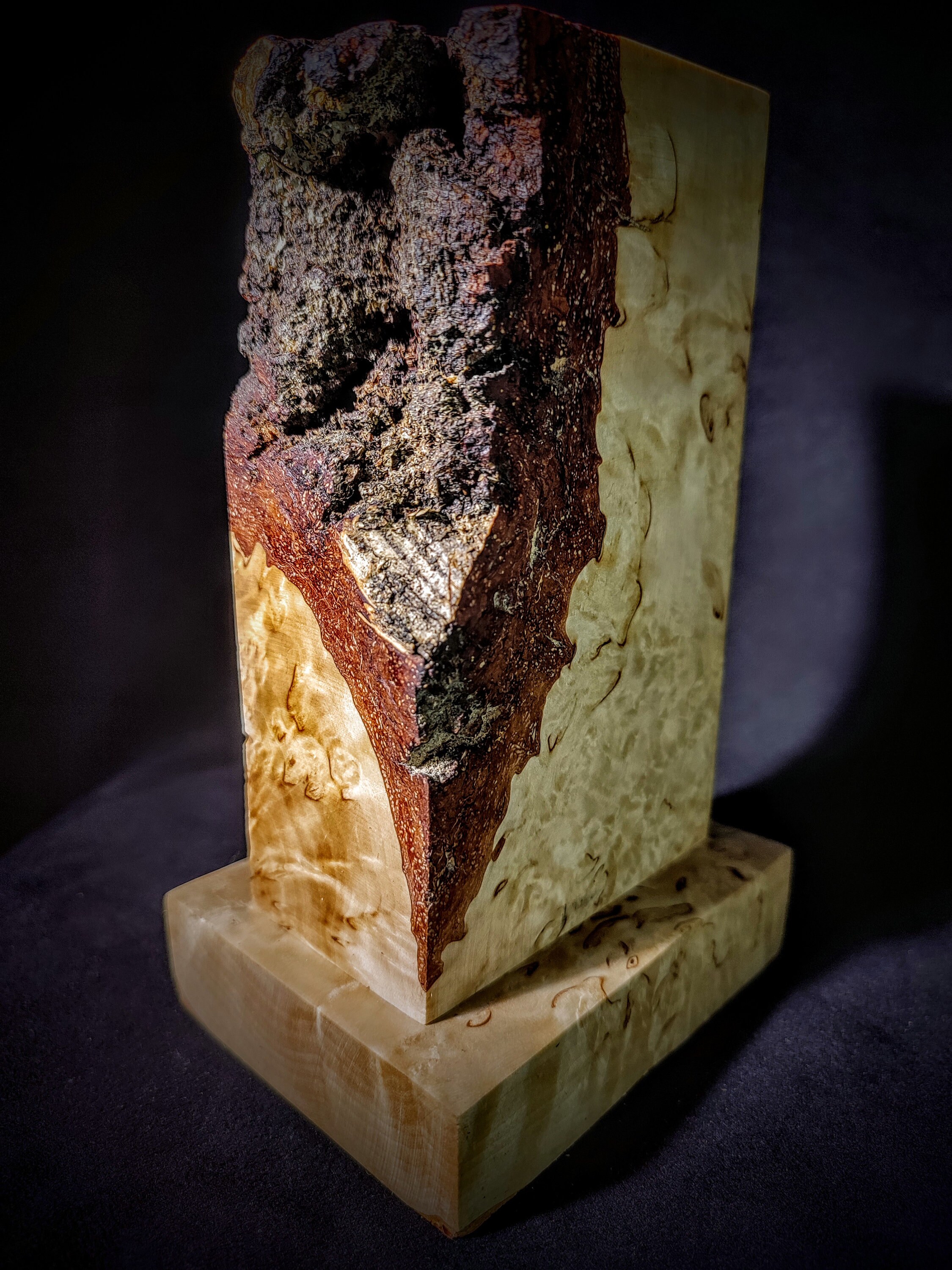 Personalized Rustic Wood Keepsake Urn for Ashes Unique Burl Wood Urn - Etsy