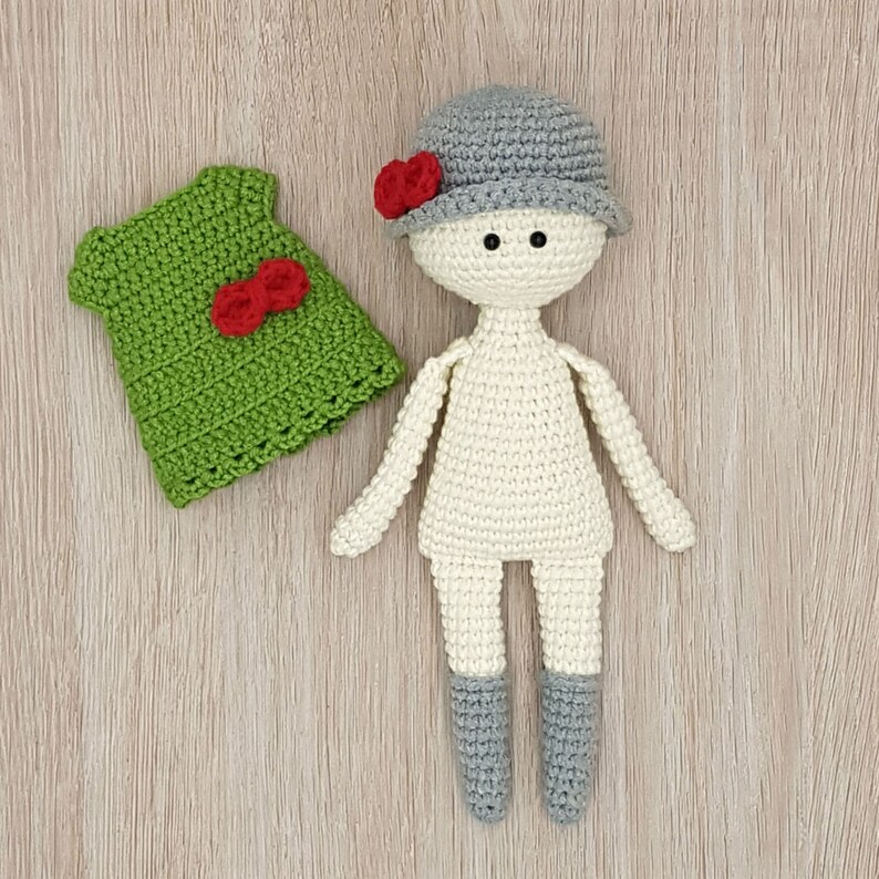Crochet Doll Pattern Sophie Amigurumi Doll Pattern Crochet Etsy