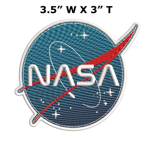 NASA Patch Blue Gradient Space Exploration Astronomy - Etsy