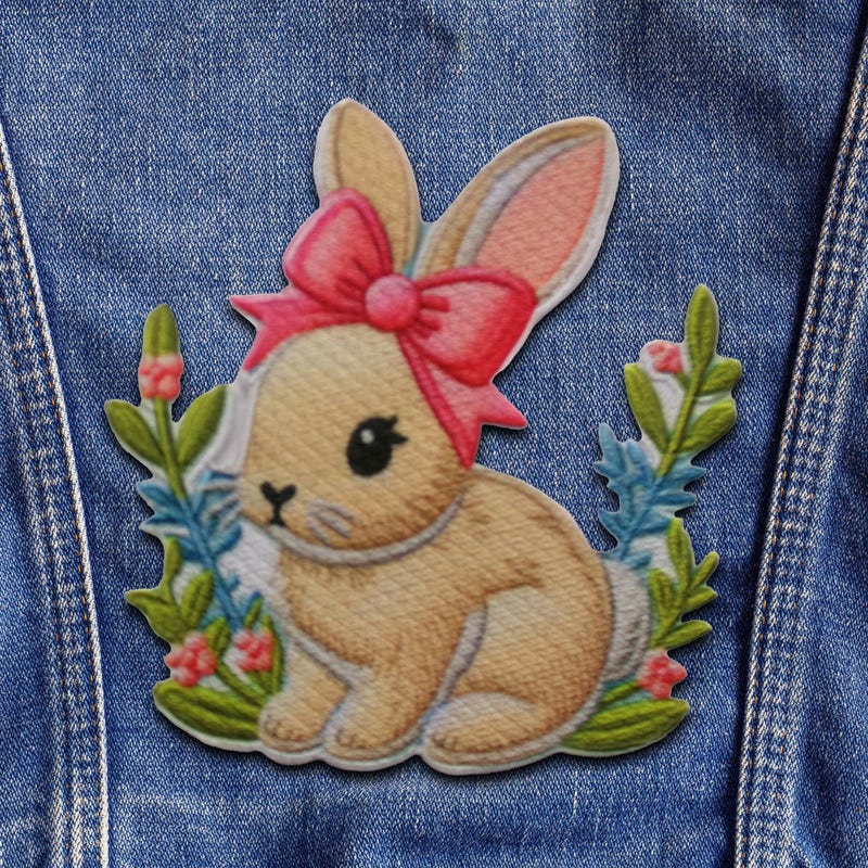 Rabbit Patches - Etsy
