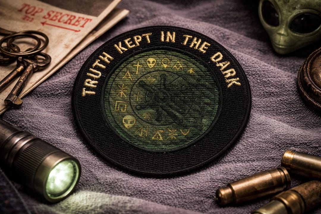 Vatican Secret Archives Patch/iron on Patch/paranormal Gift/cover-up ...