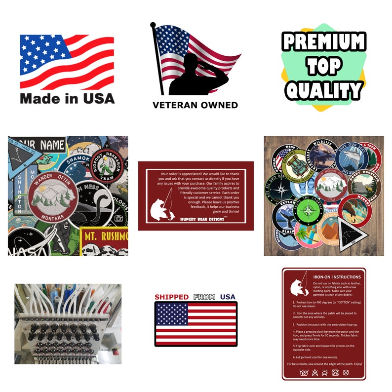 Camp Life Moon Stars Tent Forest Heart Embroidered Patch - Etsy