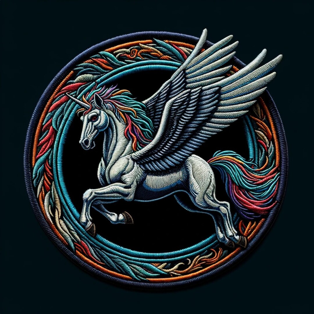 Unicorn Patch Iron-on/sew-on Applique for Backpack Clothing Vest Bag ...