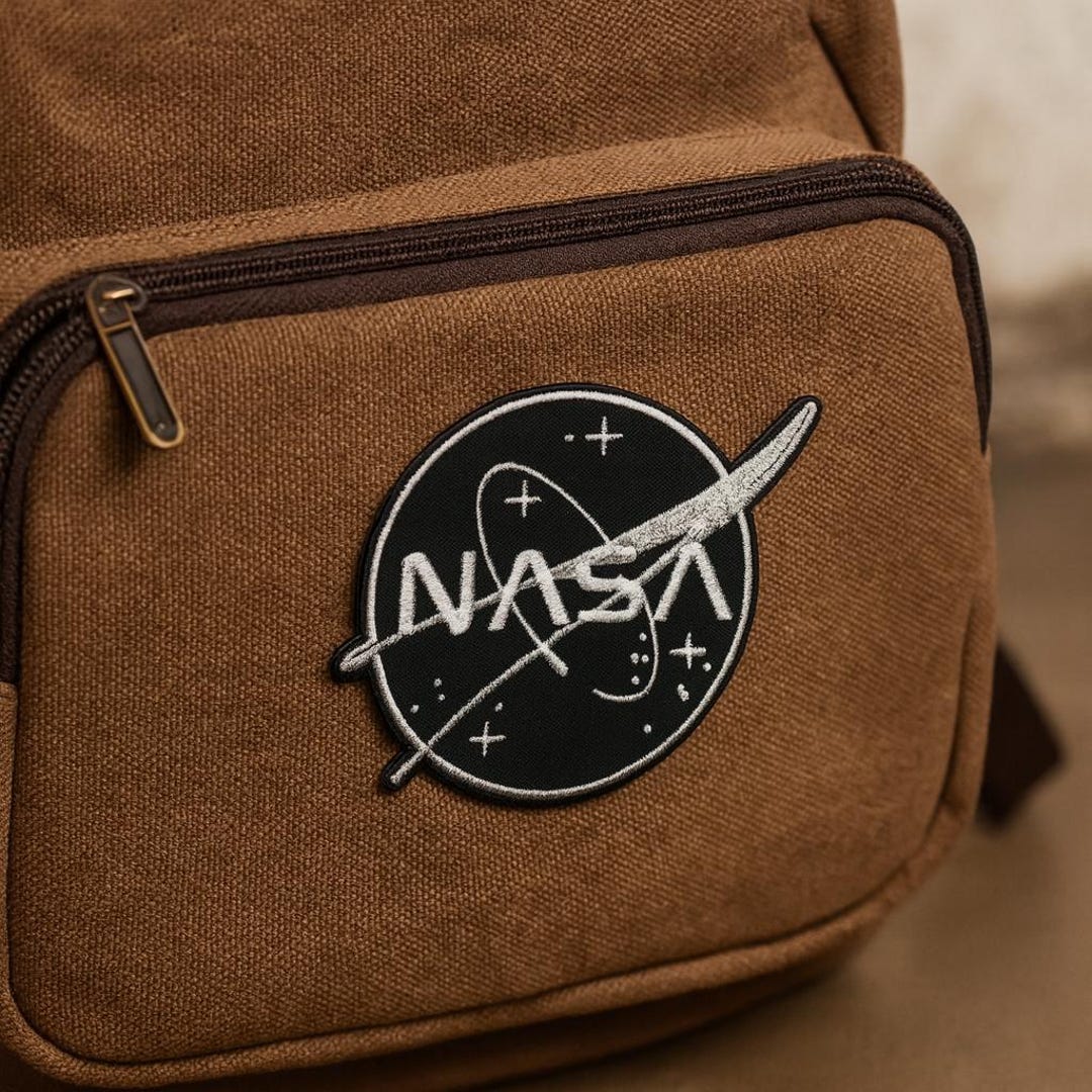 NASA Logo Patch Embroidered Iron-on Applique Space Patch for Jackets ...