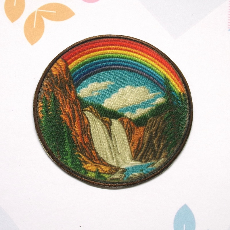Rainbow Patches - Etsy