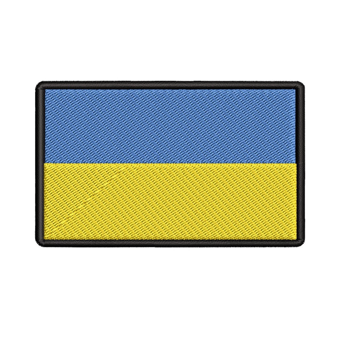 Ukraine Flag Patch Embroidered Iron-on/sew-on Applique Clothing Vest Jacket Military Gear ...