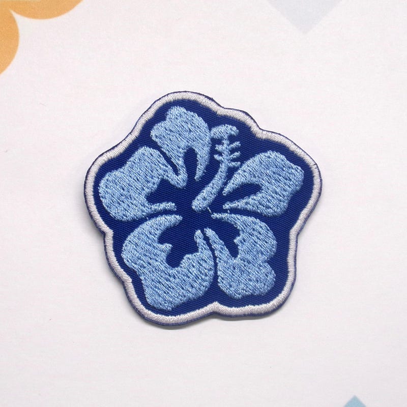 Flower Iron on Patch - Etsy