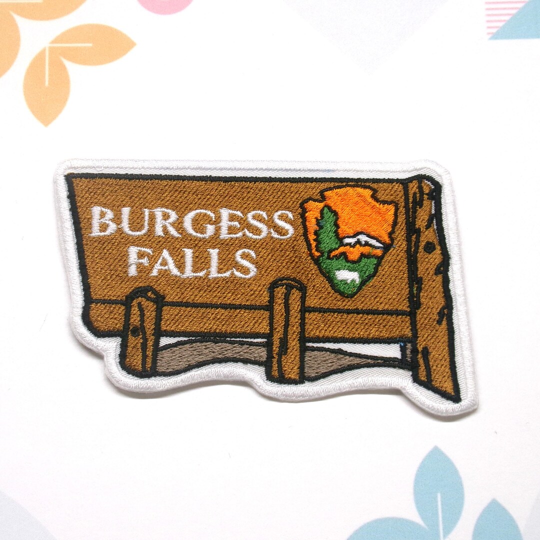 Custom Name Patch "your National Park Trail" Name Tag Text Embroidered ...