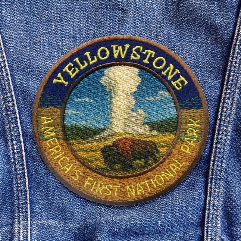 National Park Patch - Etsy
