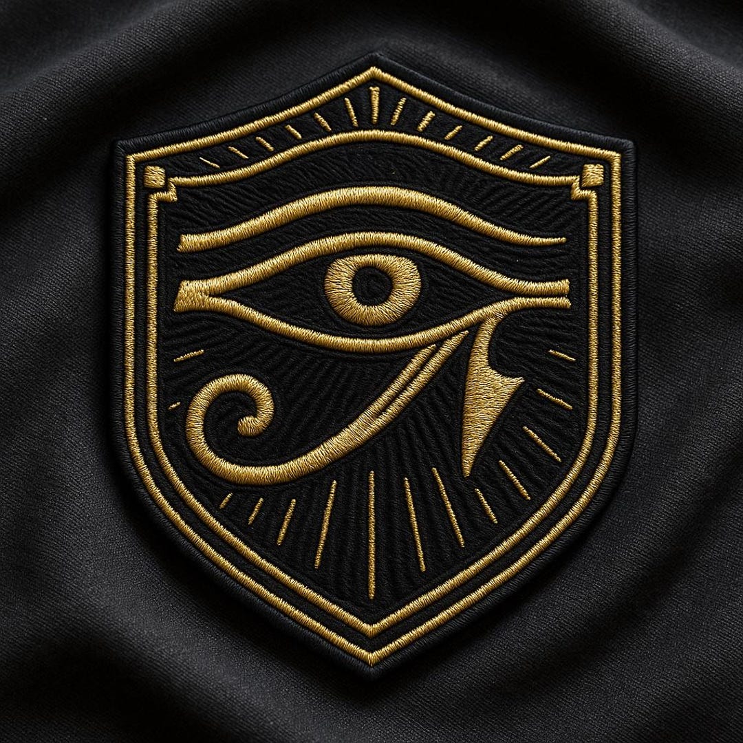Eye of Horus Patch/mythology Gifts/iron-on Patch/ancient Egyptian Gods ...