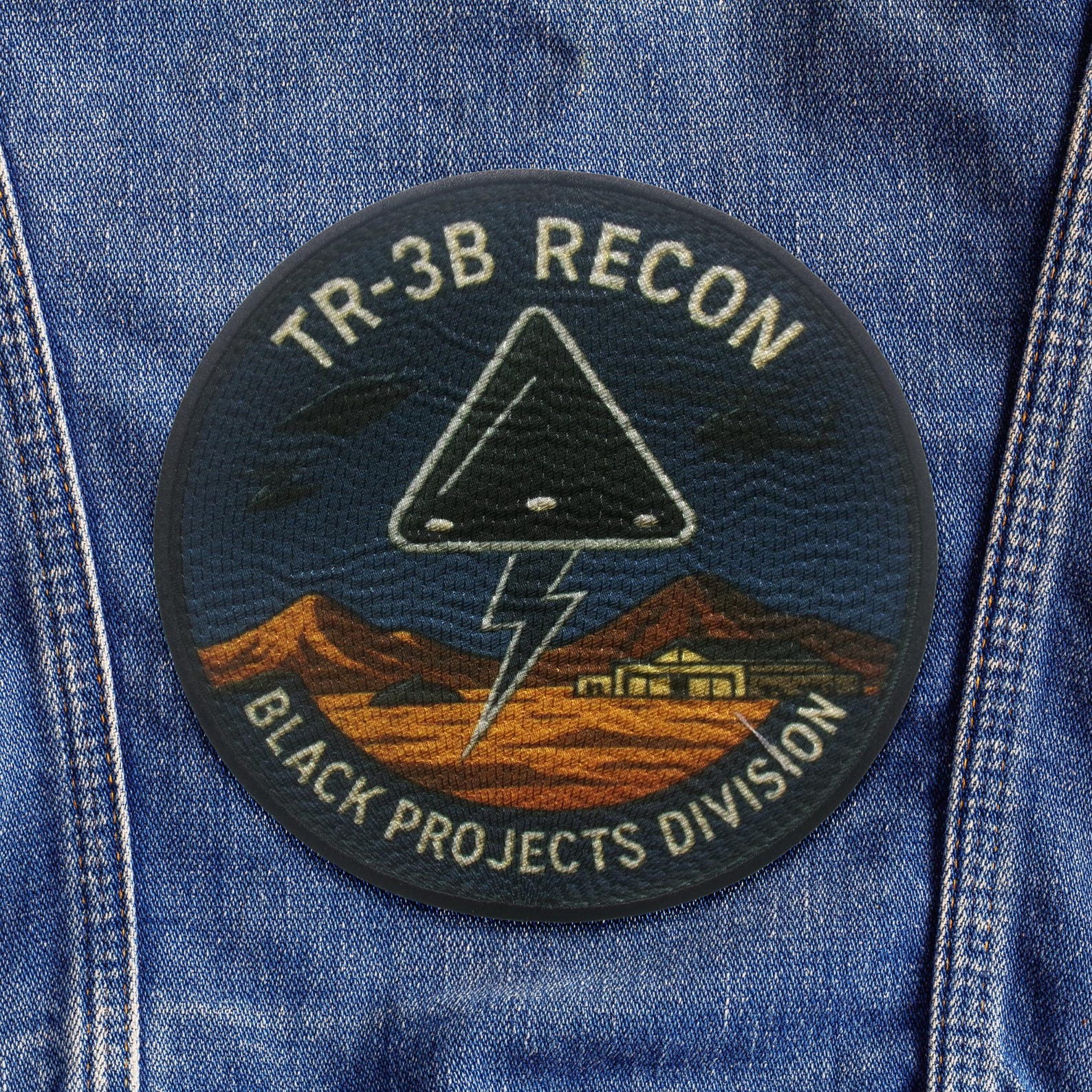 TR-3B Recon Patch/ufo Patch/area-51 Patch/iron on Patch/paranormal ...