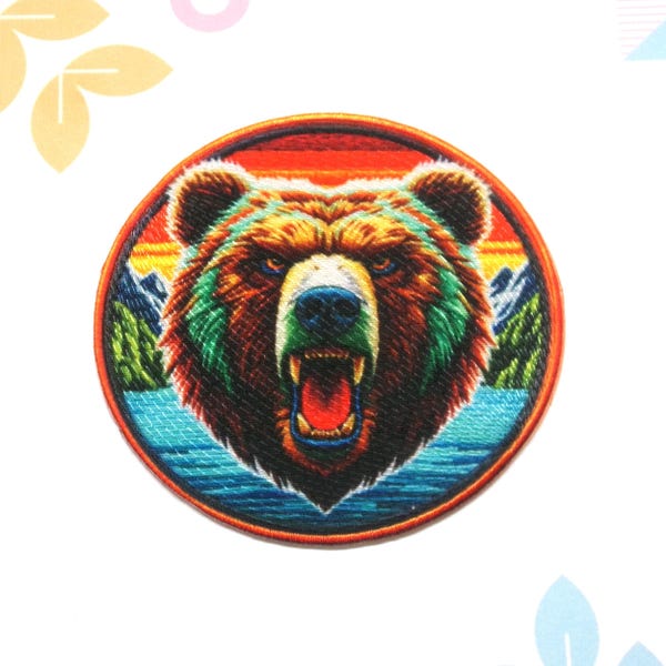 Bear Patch - Etsy