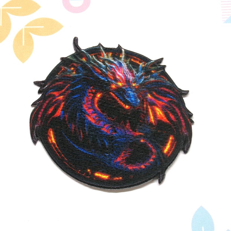 Clothing Patches Dragon - Etsy