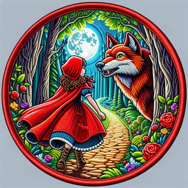 Red Hood Iron On - Etsy