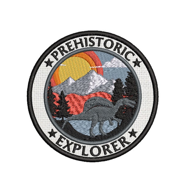 Jurassic Park Patch With Velcro - Etsy