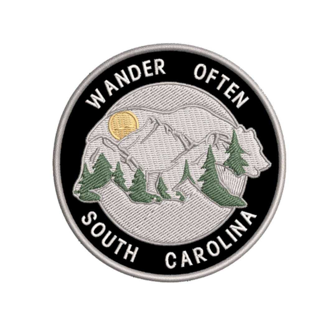 Bear Sightings Patch/iron-on Wild Animal Badge/decorative Patch/nature ...