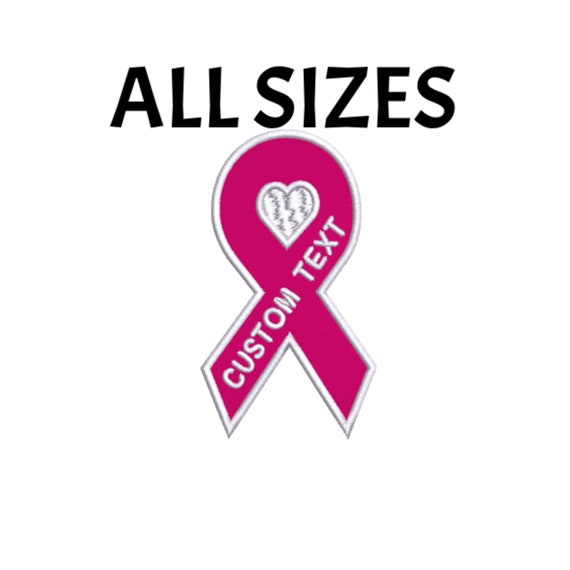 Name Patch Custom your Name Pink Breast Cancer - Etsy