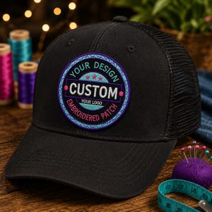 Custom Embroidered Logo Patch, Personalized Logo Patches, Sew On/iron ...